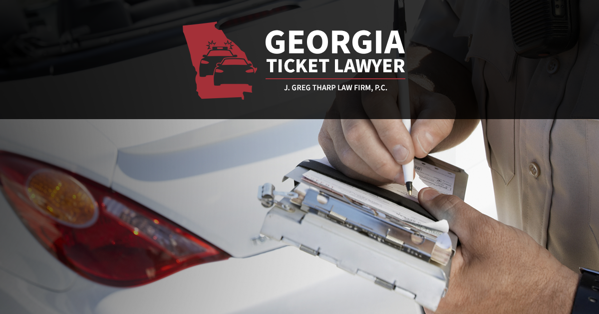 Attorney Greg Tharp | Georgia Traffic Lawyer